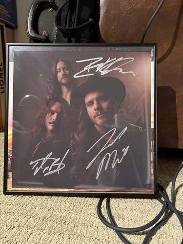 Signed autographed framed Goodbye June Community Inn Vinyl Record Mint ...
