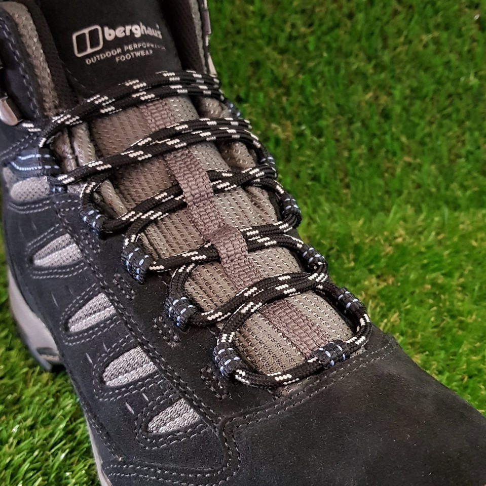 Fabmania® Laces 4mm Strong Round Work Walking Hiking Boot Laces 180 cm ...