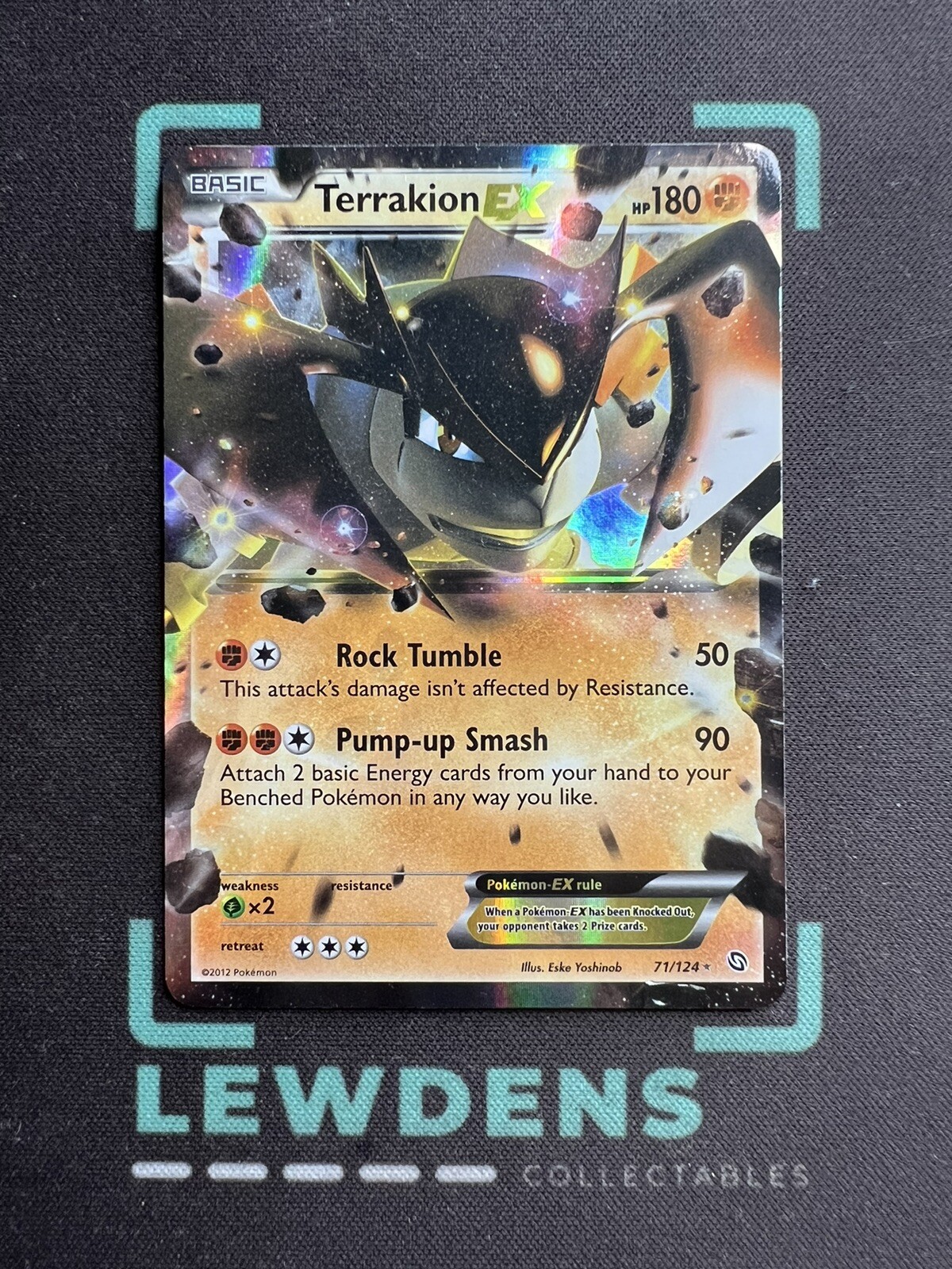 Terrakion EX (Ultra Rare)[DRX]: Buy and Sell Prices & Values - Pokécazilla