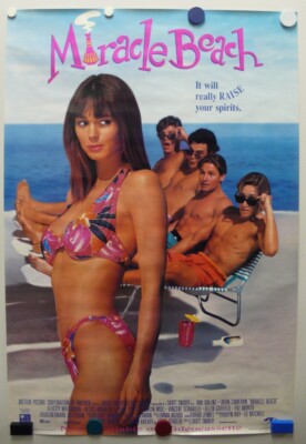 MIRACLE BEACH 1992 Ami Dolenz, Dean Cameron, Allen Garfield, Pat Morita-Poster | eBay