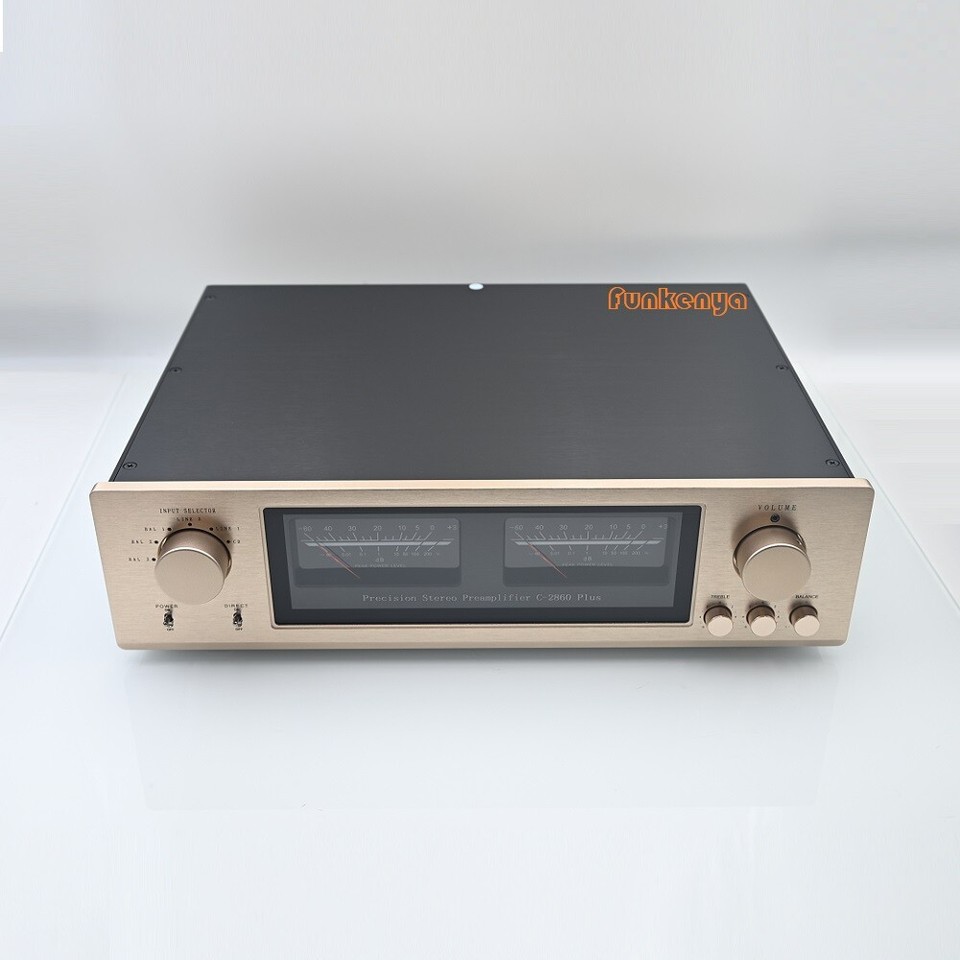 Reference C2860 Plus Hi-End HiFi VU Meter Preamplifier Home Audio | eBay