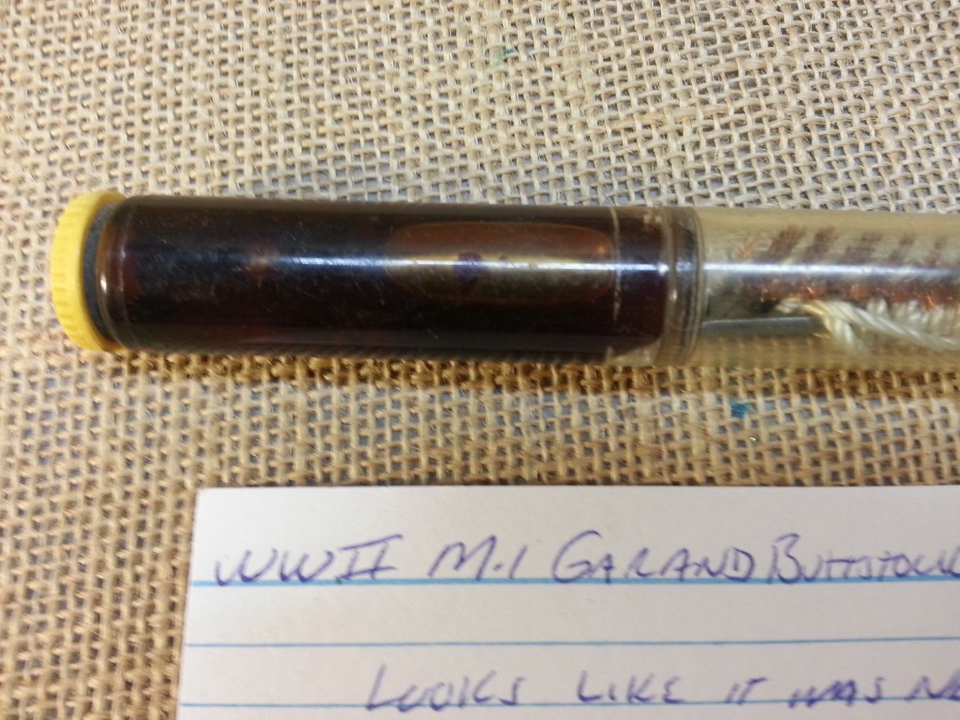 WW2 US Military M-1 Garand Buttstock Cleaning Kit Unissued | eBay