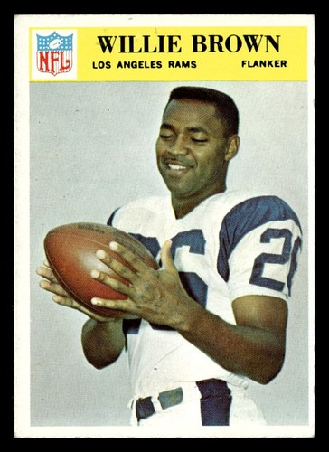 WILLIE BROWN rams 1966 Philadelphia #93 RC (F7) | eBay