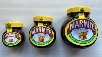 MARMITE Empty Jars - Collection of 3 Sizes - 125g 250g 500g | eBay UK