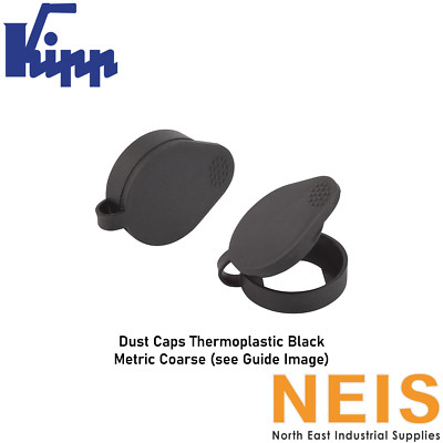 KIPP Dust Caps for Compression Latches Thermoplastic Black Metric K0533 ...