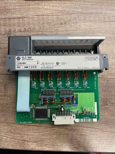 ALLEN BRADLEY 1746-IB8, SERIES A, DC INPUT MODULE SLC 500 | eBay