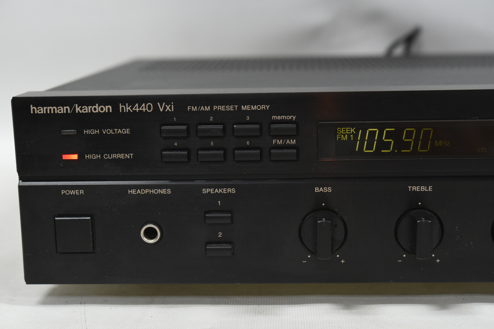 Harman Kardon HK440Vxi High Current AM/FM Stereo Receiver Amplifier HK ...