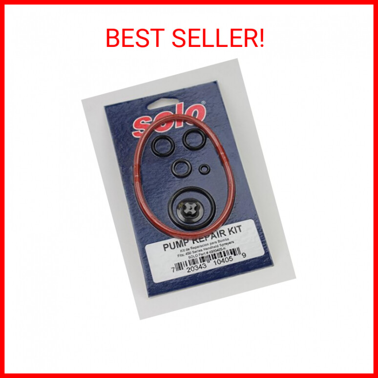 Solo 4900405-K Sprayer Pump Repair Kit for Models 454, 456, 457 and 457 ...