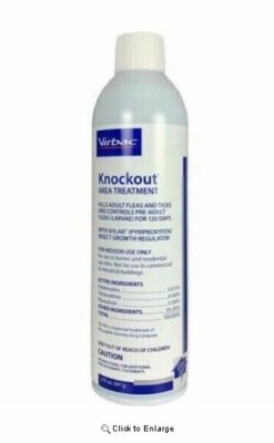 KnockOut - Elimina pulgas y garrapatas -Area Flea Treatment 14oz ...
