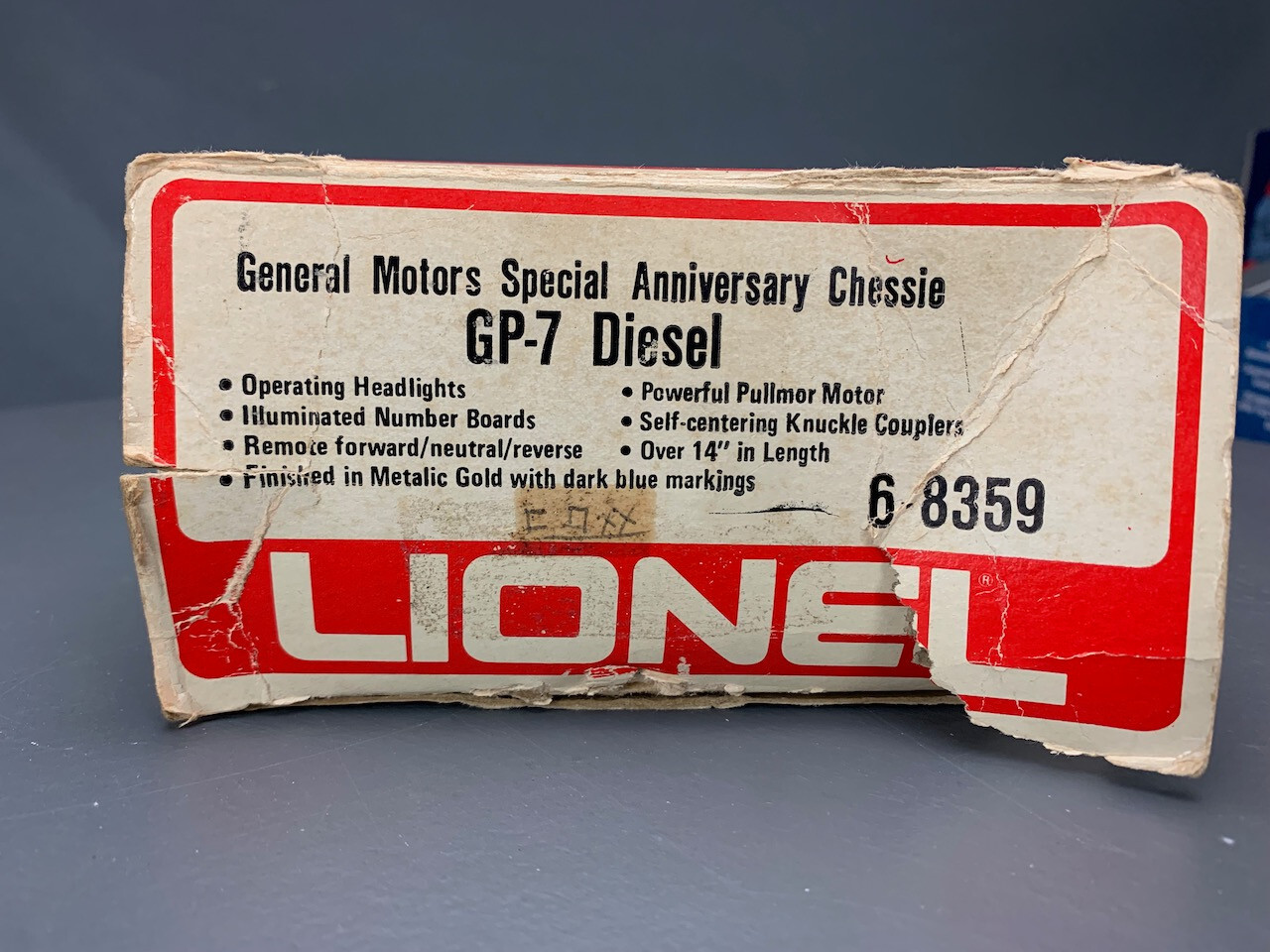 Lionel 6-8359 GM Special Anniversary Gold Chessie Gp7 Diesel Locomotive ...