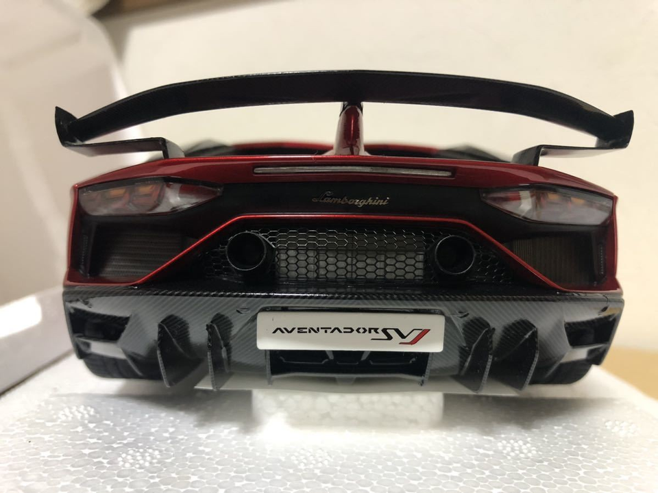 1/18 AUTOart 79177 Lamborghini Aventador SVJ LP770-4 Rosso Efesto Metallic Red | eBay