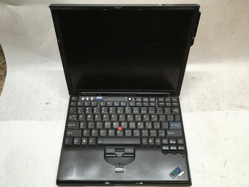 VINTAGE IBM/Lenovo ThinkPad X60S 12.1" Intel Core 2 Duo BROKEN SCREEN ...