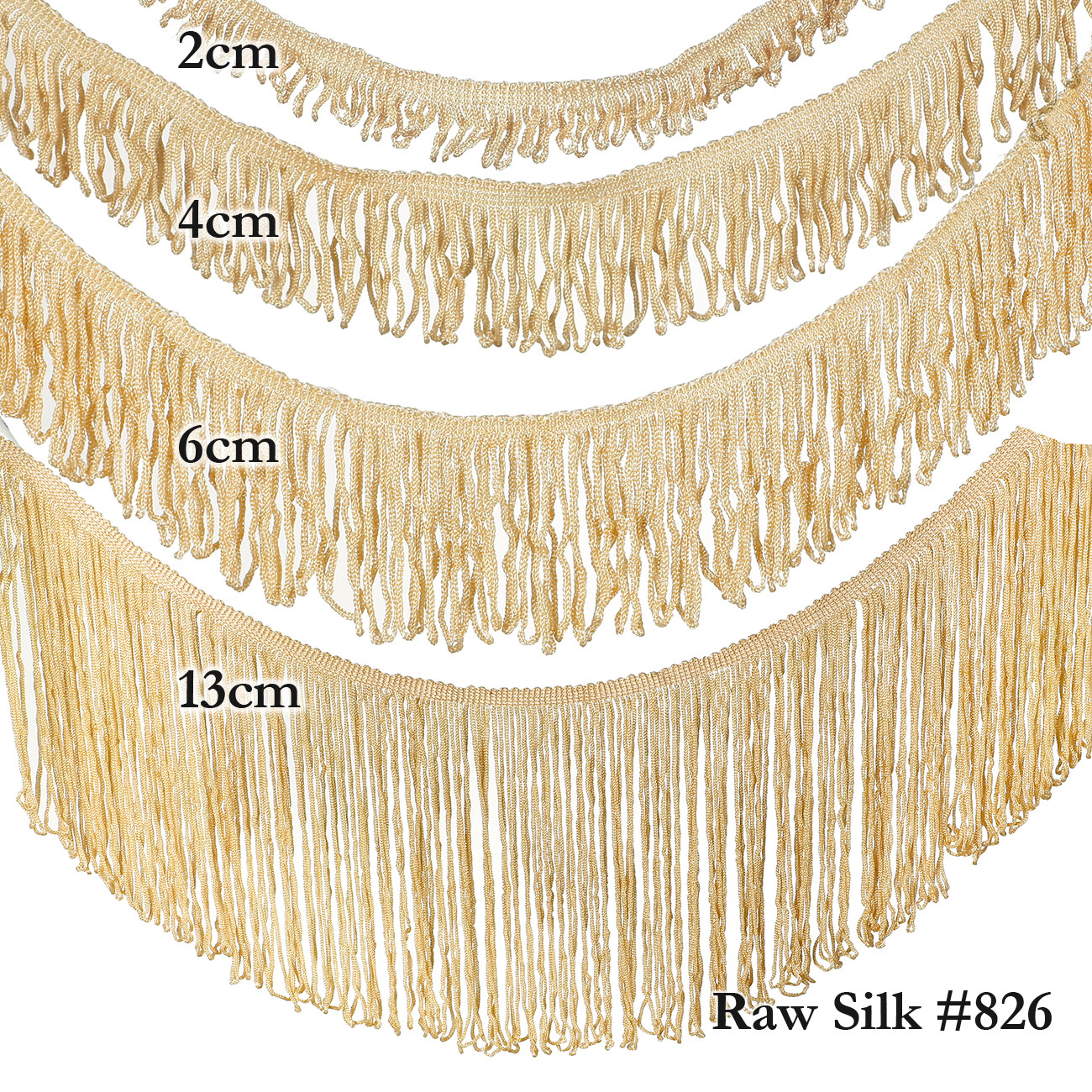 Fringe Loop Trimming,Poly Rayon Antique Look Fringing,2,4,6,13cm ...