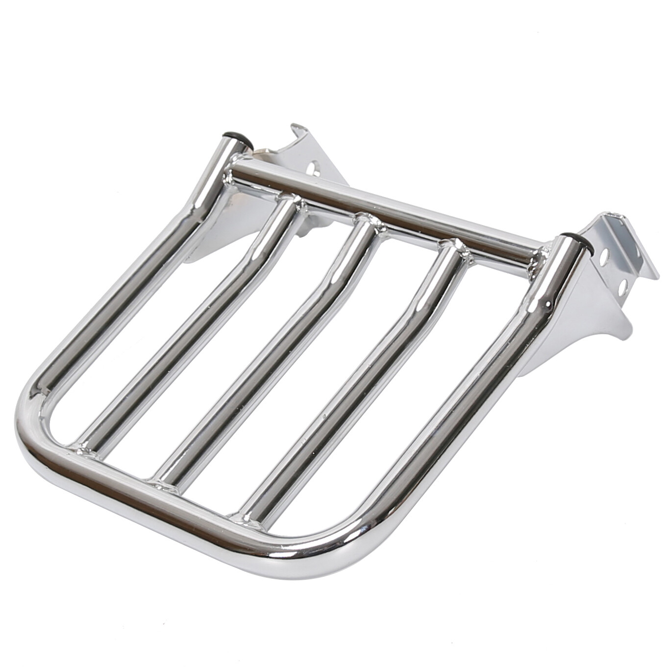 Detachable Rear Backrest Luggage Rack For Harley Heritage Softail Dyna ...