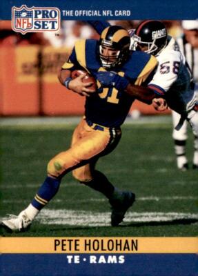 1990 Pro Set #168 Pete Holohan | eBay