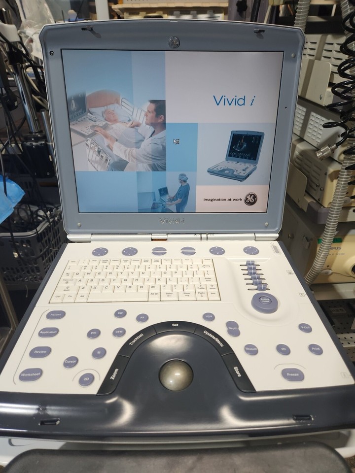 GE Vivid i Portable Ultrasound Machine With 2 Probes | eBay
