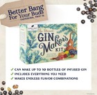 Sandy Leaf Farm Gin Making Kit - 10 Bottle Gin Maker’s Set w/Pink ...