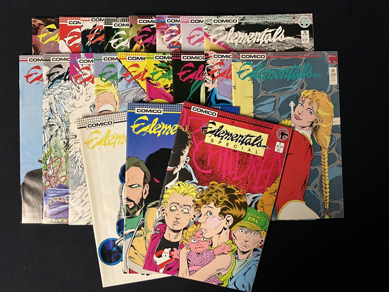 Elementals #3-22 Special #1 (missing #19) Bill Willingham Comico Comics ...