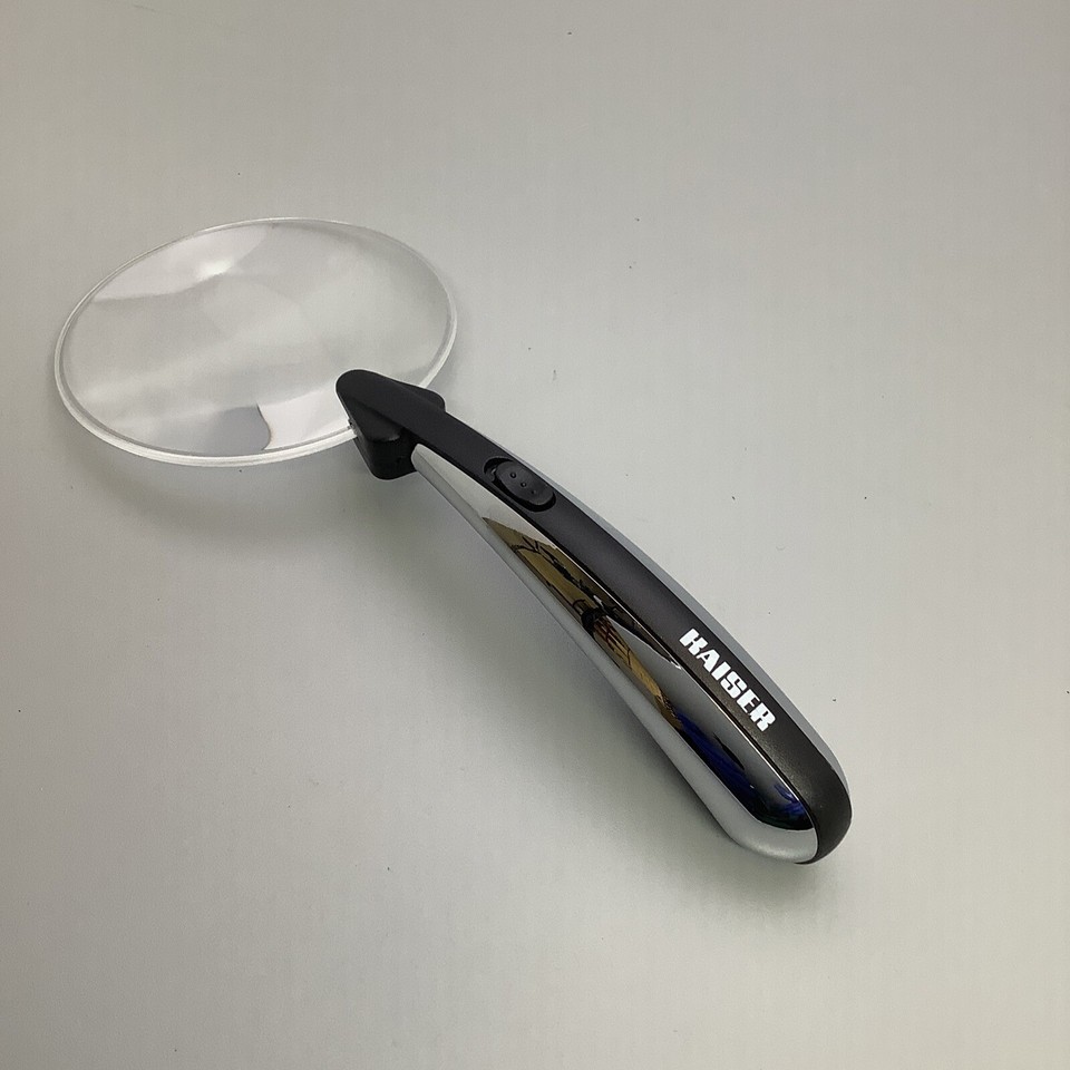 Kaiser 80mm Hand-Held Lighted Magnifier (2369) | eBay