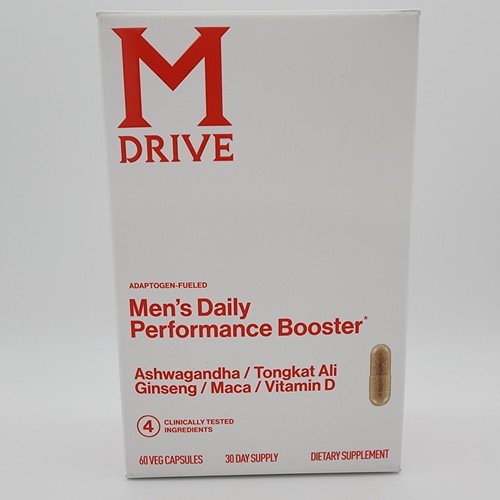 Mdrive Men's Daily Performance Booster Complex Support Supplement 60 Capsules | eBay