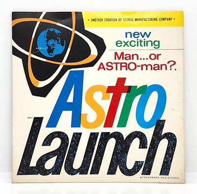 Man Or ASTRO-man? Astro Launch 7" EP 1994 Estrus Records #ES751 VINYL ...