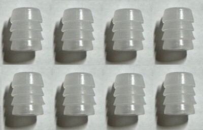 8x Ikea M6 Nut NUTS Metric Insert Socket Expander Plastic White Part ...