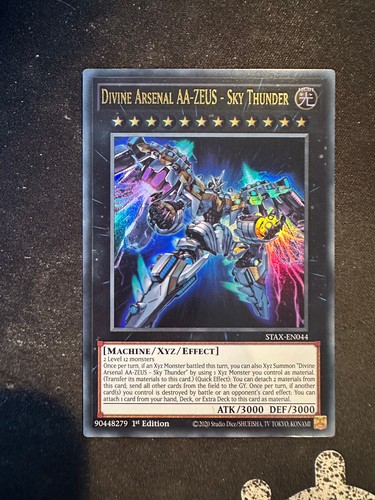 Divine Arsenal AA-ZEUS - STAX-EN044 - Ultra Rare - N/M | eBay