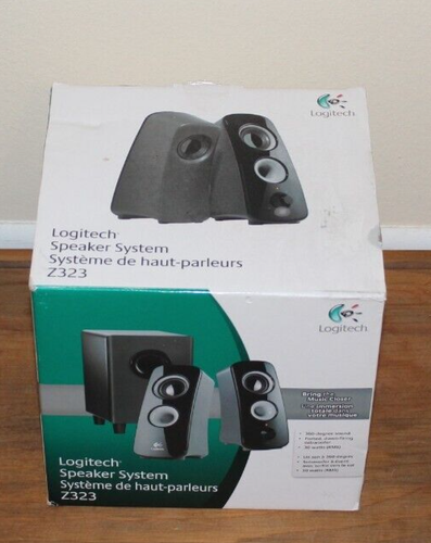 Logitech Z323 2.1 Speaker System with Subwoofer 360 Sound PC / MAC 980 ...