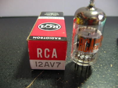 12AV7 VACUUM TUBE NOS TESTED (B3) | eBay