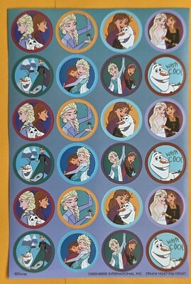 Disney Princess Frozen Sticker Sheet. | eBay