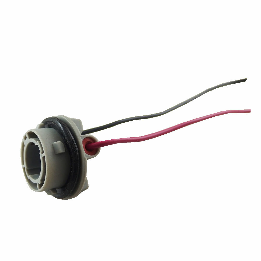 4pcs 1156 Plugs 180° BA15s P21W Pre-wire Bulbs Female Sockets Wiring ...