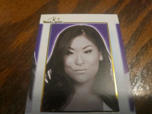 2017 Benchwarmer Hot For Teacher Yearbook Autograph Gold Foil Angela ...