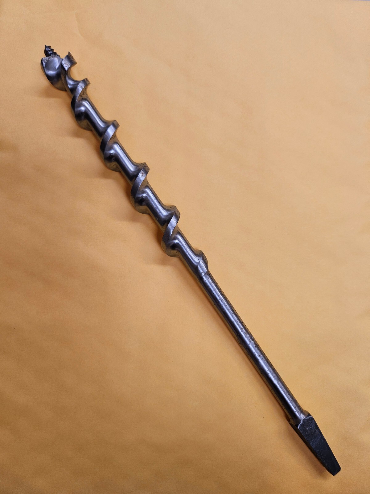 11/16" Wood Auger Bit 10" Long for Bit Brace -Made in USA - Greenlee ...