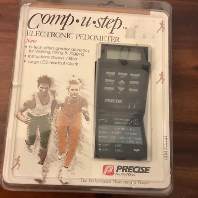Precise International Comp U Step Electronic Pedometer New Sealed ...