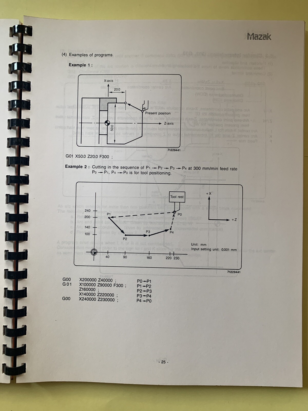 Mazatrol T-32 (EIA-ISO) Programming Manual | Pub: H712PB0010E | M147 | eBay
