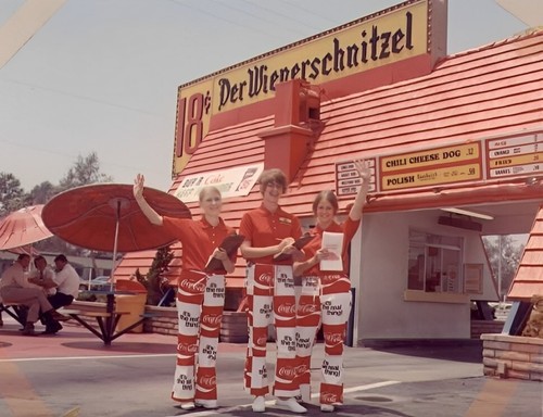 Der Wienerschnitzel Vintage 1960s POSTER 24 X 18 Inches Wall Art Nice ...