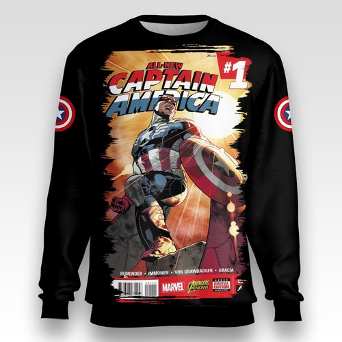 All-New Captain America #1: Limited Edition Sweatshirt –Appearance of ...