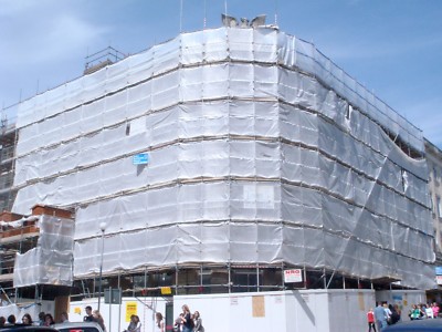 Waterproof Scaffold Sheeting 2m x 45m Roll Clear Cover 170gsm | eBay UK