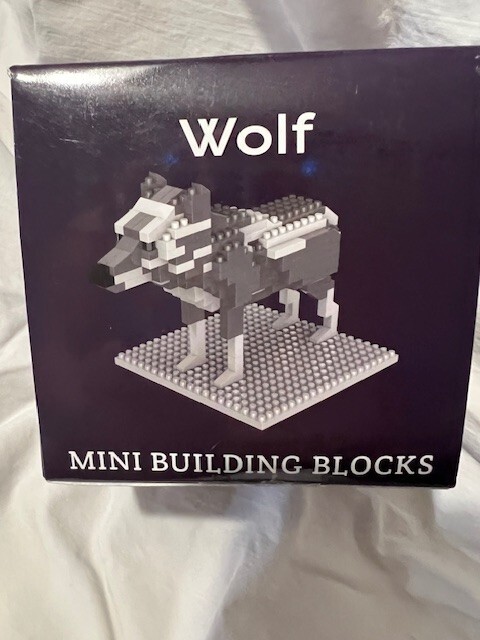 Mini Building Blocks Wolf 220 pieces impact photo graphics | eBay