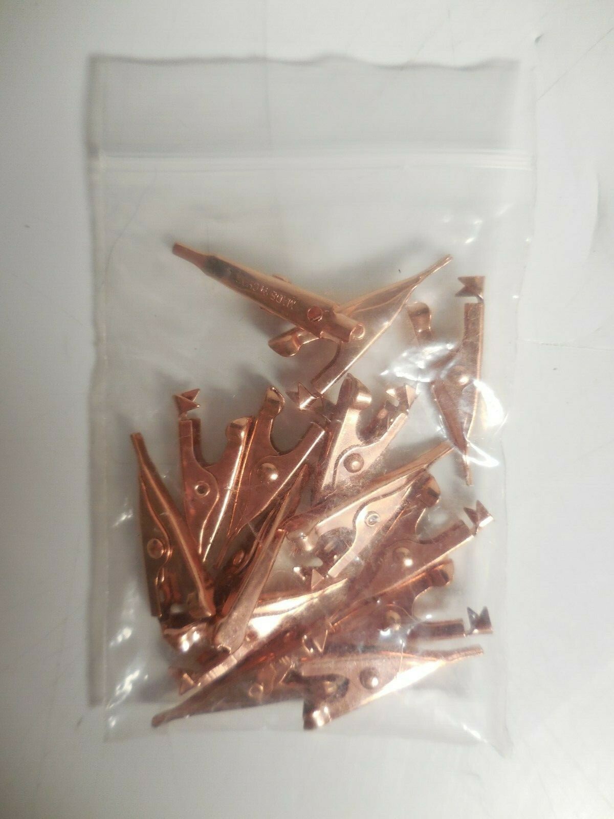 Copper Plated Toothless Alligator Test Clip 28mm (Lot of 14) | eBay