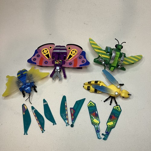 CONVERTORS figure bootleg transformers insect BUG robot LOT 4 Bots ...