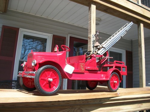 Buddy L Custom Aerial Ladder Fire Truck | eBay
