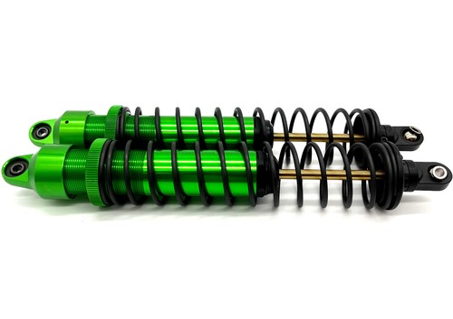 X-MAXX Ultimate SHOCKS (GTX Aluminum Green-Anodized w/Springs Traxxas ...