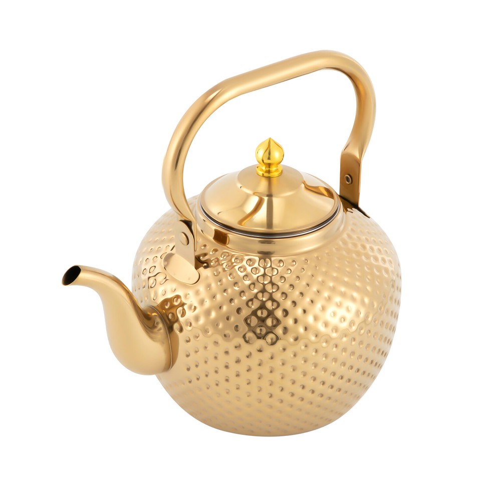 Stainless Steel Tea Container With Filter 2L Tea Pot Tea Kettle for ...