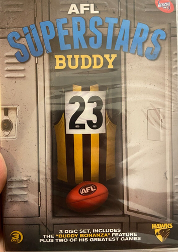 AFL Superstars Lance Buddy Franklin NEW region 4 DVD (3 discs) Hawthorn ...
