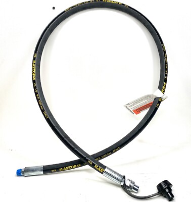 Simplex HDC6 Oil Resistant High Pressure Heavy Duty 6'x3/8" ID Hose ...