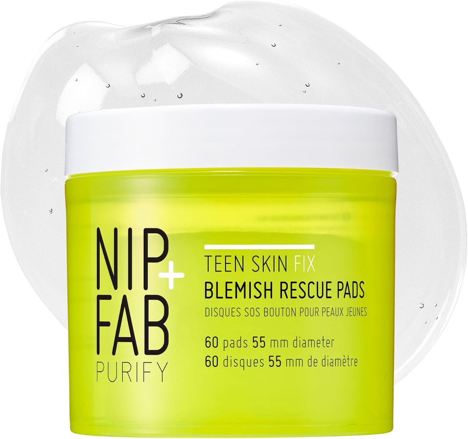 Nip + Fab Teen Skin Fix Zero Breakout Rescue Face Pads with Salicylic ...