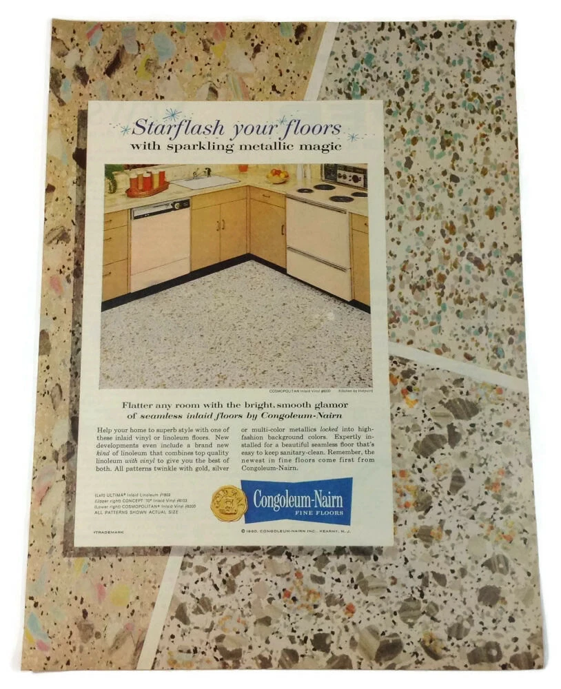 1960s Linoleum Flooring | Floor Roma