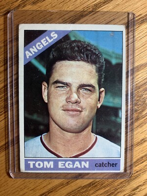 1966 Topps #263 Tom Egan EX+ Angels 91599 | eBay