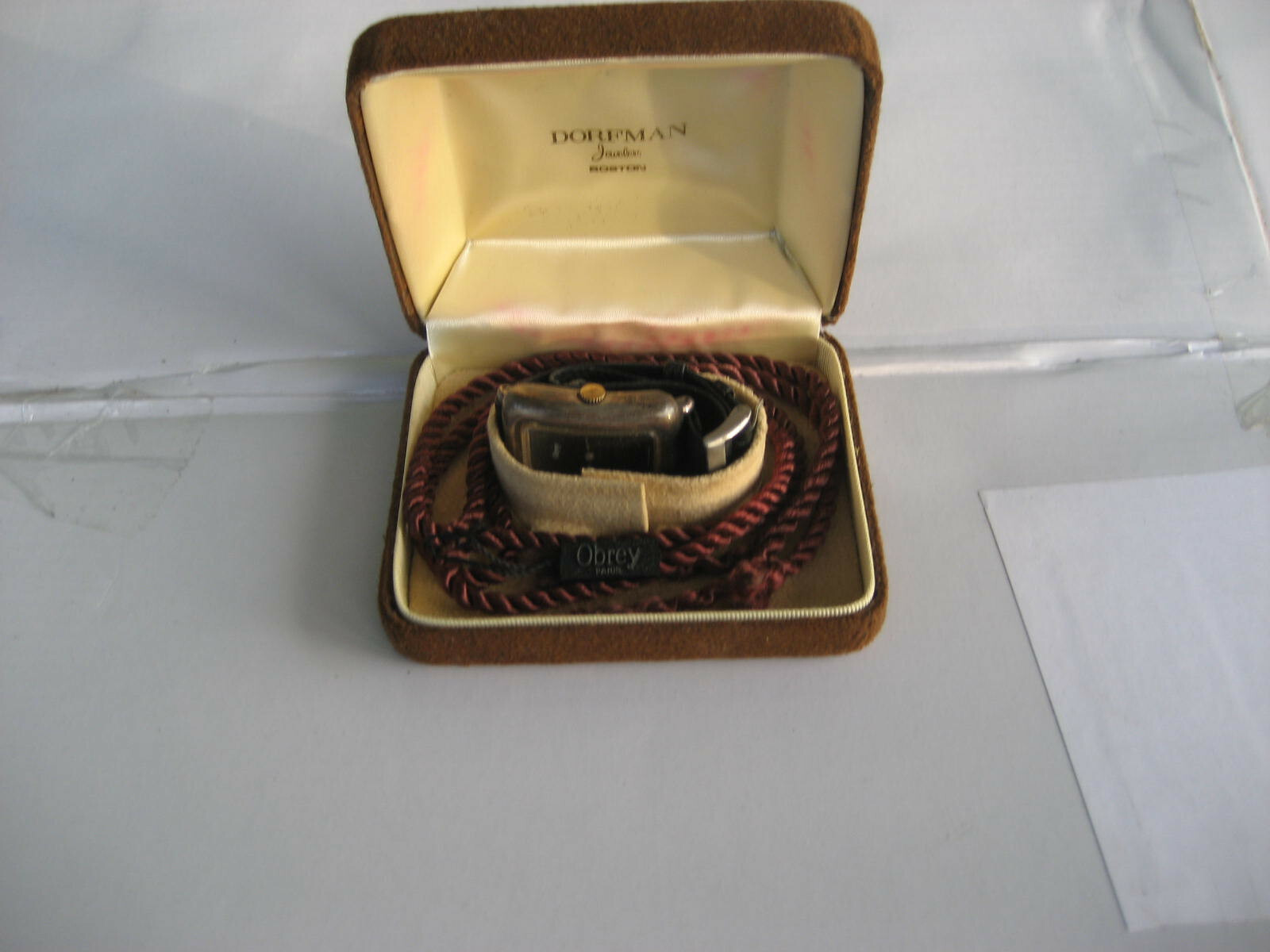 Obrey Solid Silver Watch, Made in France | eBay